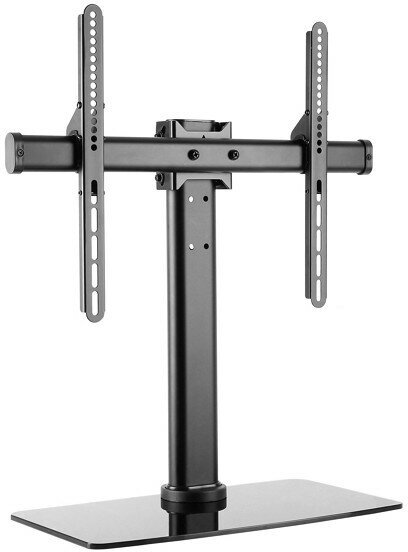 Кронштейн на стол ITECHmount KFG-2 черный, стекло+металл, стандарт vesa