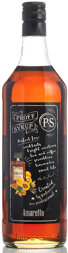 Сироп ProffSyrup "Амаретто" 1,0л (стекло)