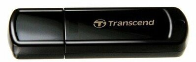 Флеш-память Transcend JetFlash 350, 16Gb, USB 2.0, чер, TS16GJF350, 272693