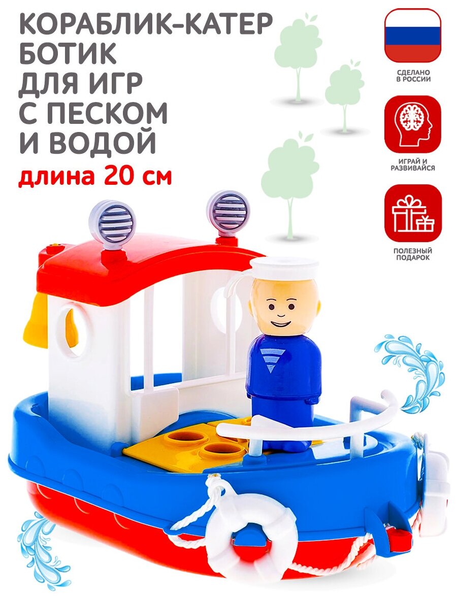 Кораблик для ванной Игровой набор для купания паром лодочка Ботик