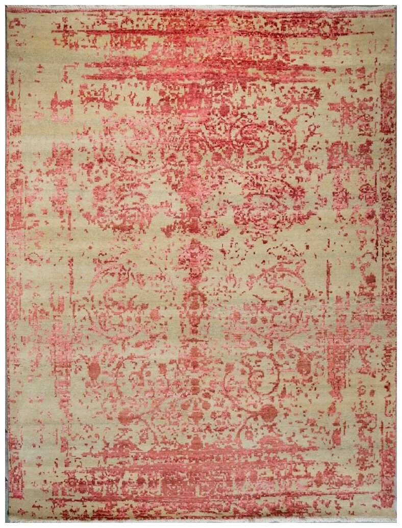 Ковер Persepol "Pink sunset", ручной работы, современный, розовый, 2,8 x 3,62 м, Индия