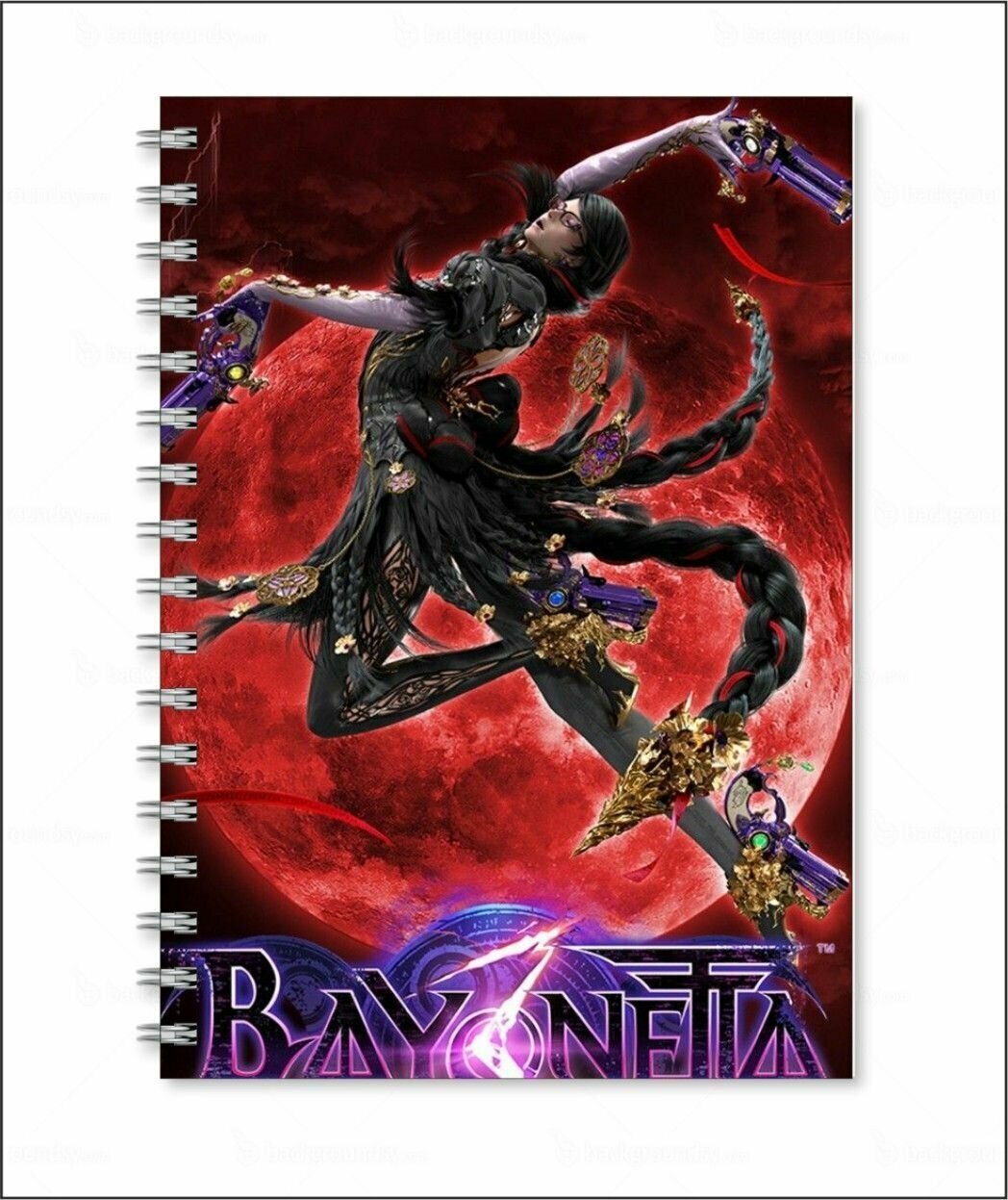 Тетрадь Bayonetta - Бэёнэтта