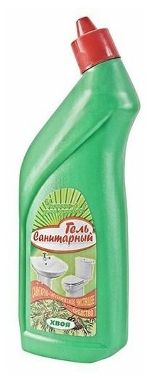 Санитарный гель(утенок) средство для сантехники аромат Хвоя 750мл