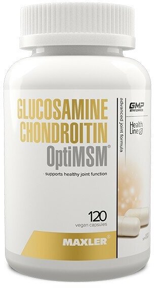 Maxler Glucosamine Chondroitin Opti MSM, 120 капс.