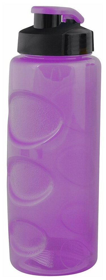 Бутылка для воды и других напитков Мультидом "Баланс" со шнурком. Объем 500 мл. 1 шт