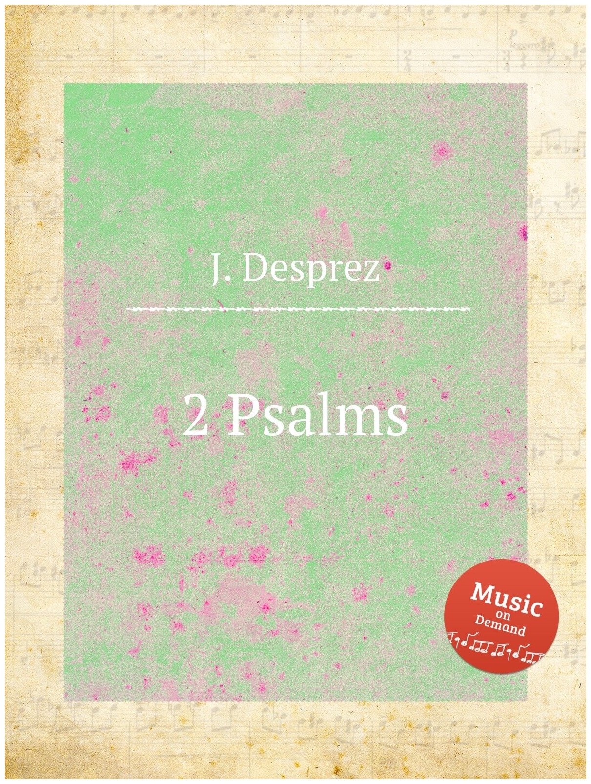 2 Psalms | J. Desprez | Репринт — фото 1