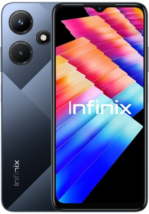 6.56" Смартфон Infinix HOT 30i 128 ГБ черный