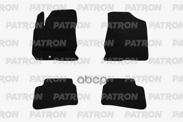 Комплект автомобильных ковриков текстильных HYUNDAI i30 2007-2012 PATRON арт. PCC-HNI0017
