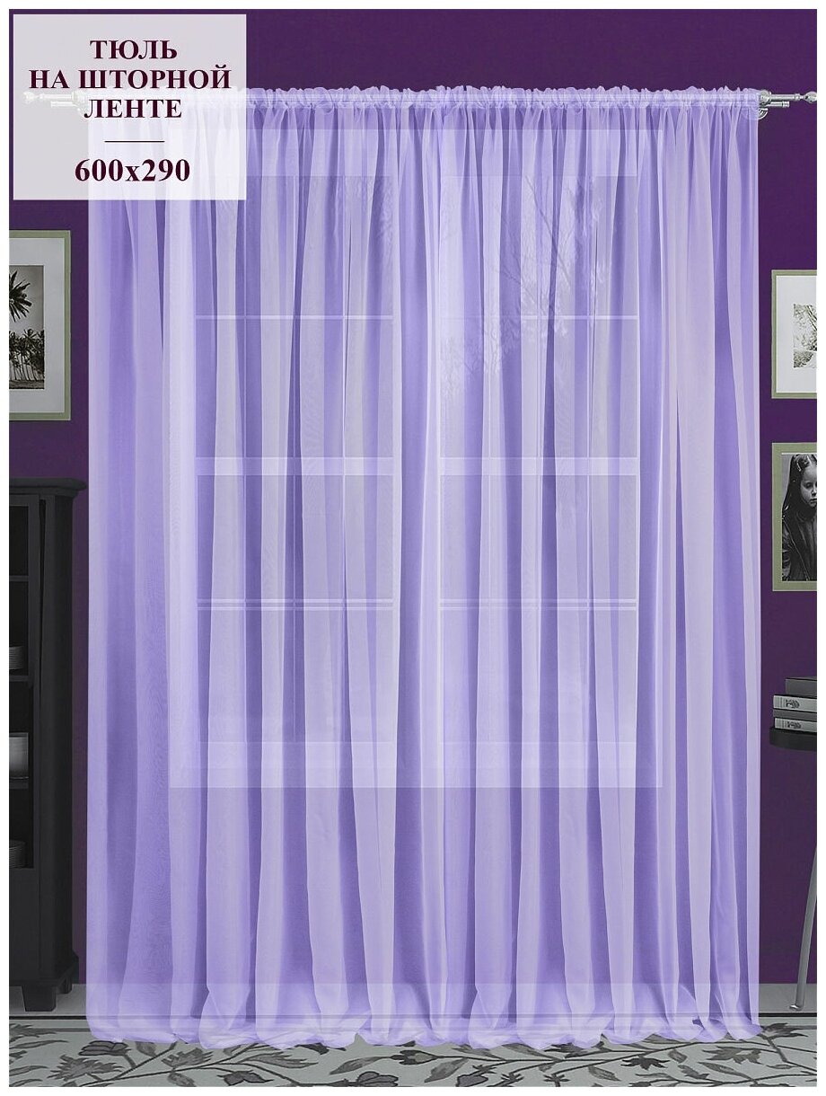 Тюль гостиный Моно, 600х290см