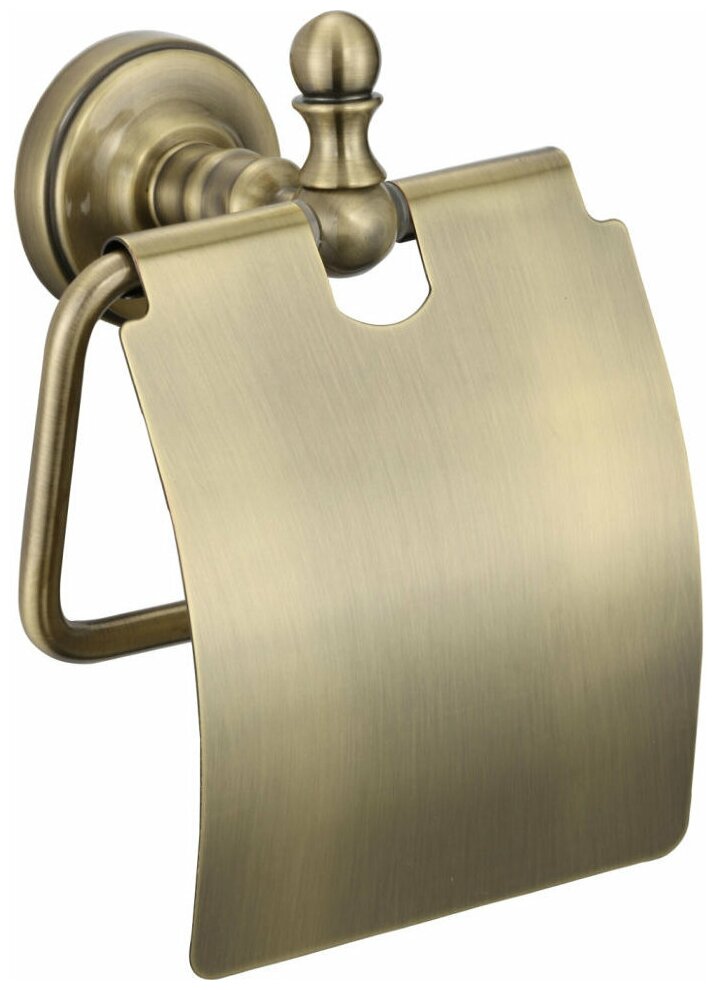 Держатель туалетной бумаги с крышкой Ganzer GZ31030D