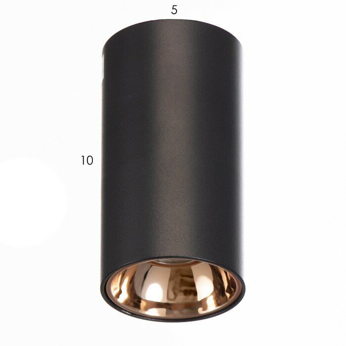 Светильник 671511/1 LED 7 Вт черный-золото 5.5×5.5×10 см BayerLux