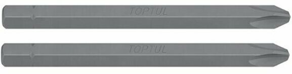 Биты 5/16' L90мм PH2 для ударной отвертки FSBF1002 TOPTUL (2 штуки)
