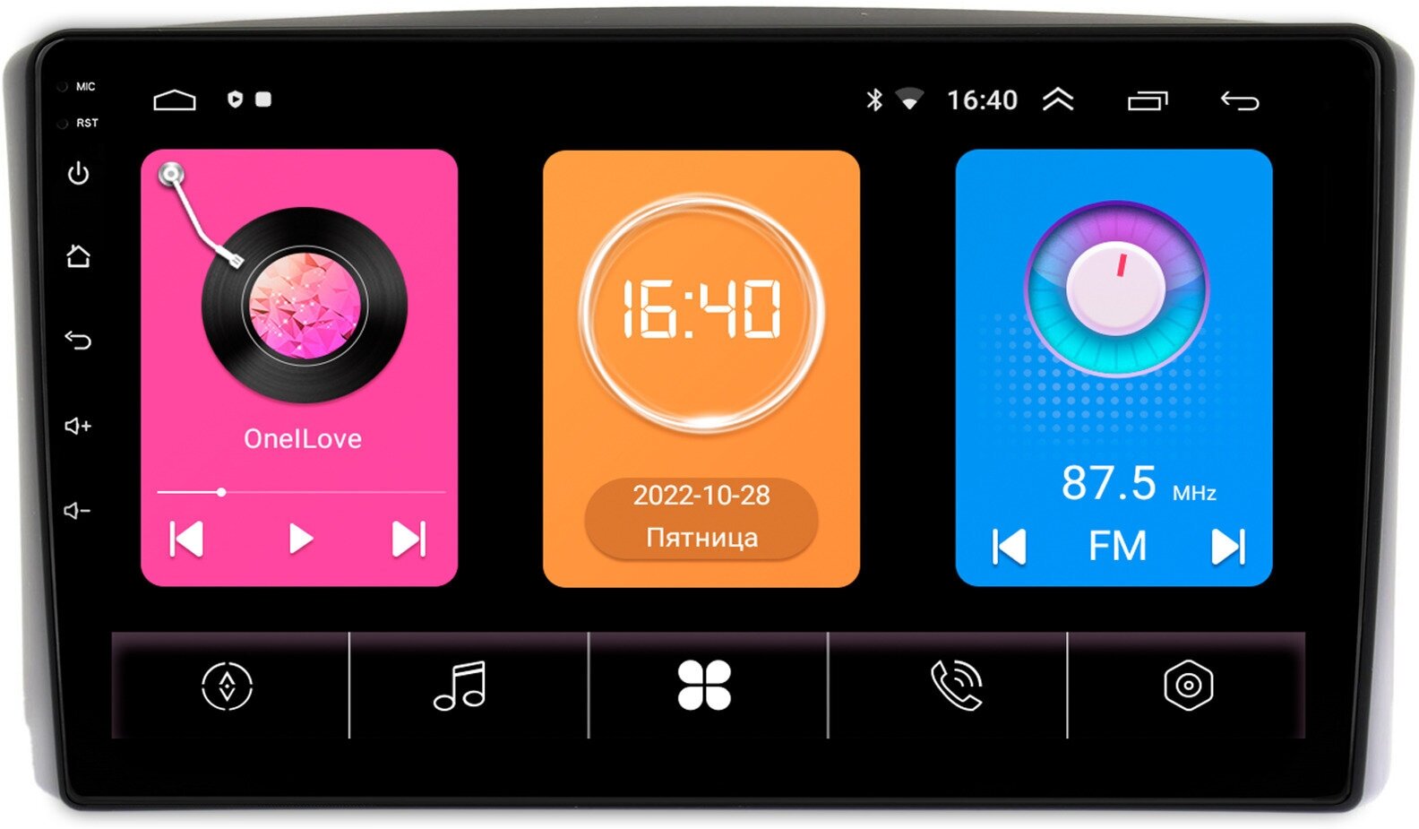 Штатная магнитола Lexus LX 470 1998-2002 (для авто без монитора) OEM RK9-9348 на Android 10 (CarPlay, AHD, 1/32)