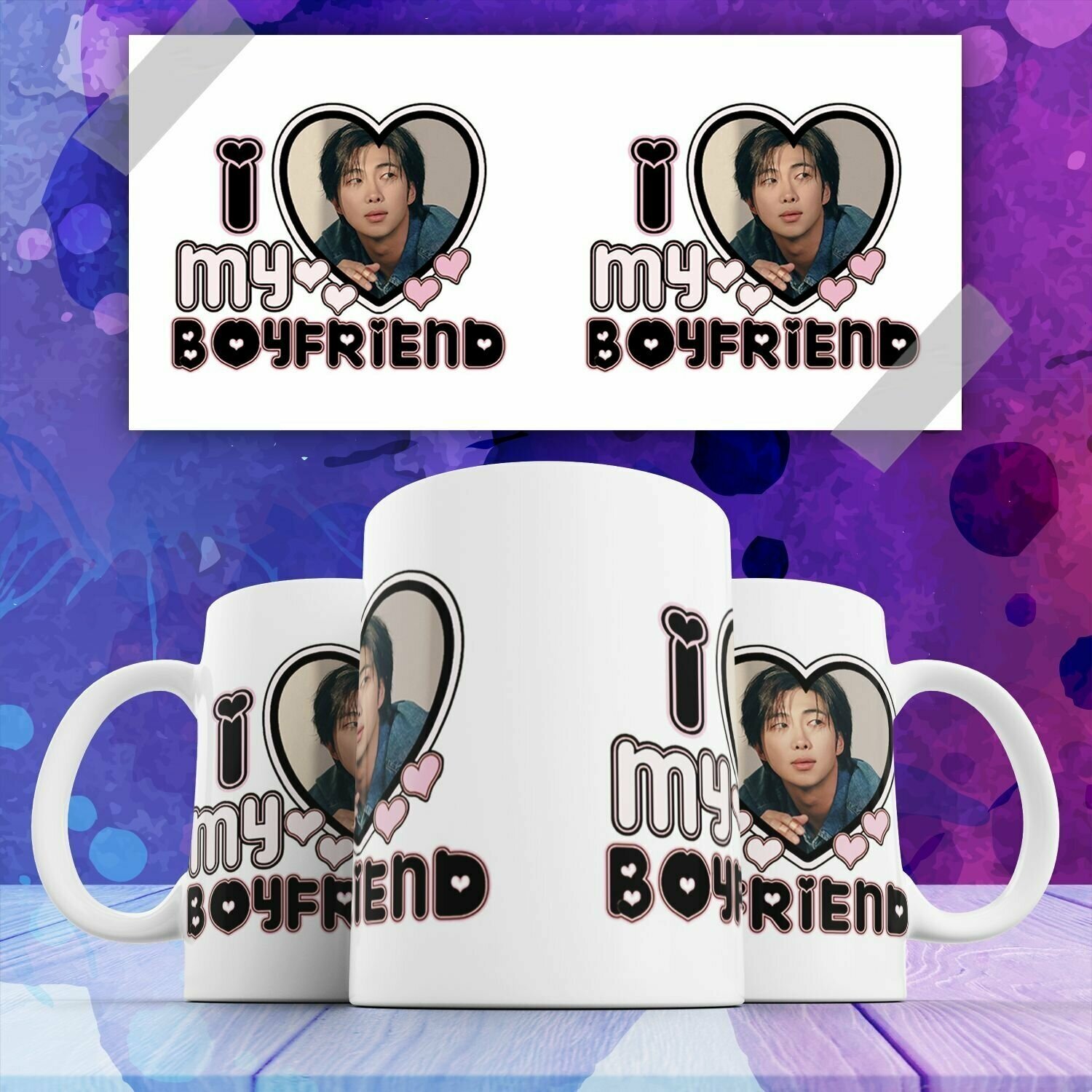 Кружка BTS Мой бойфренд 330 мл