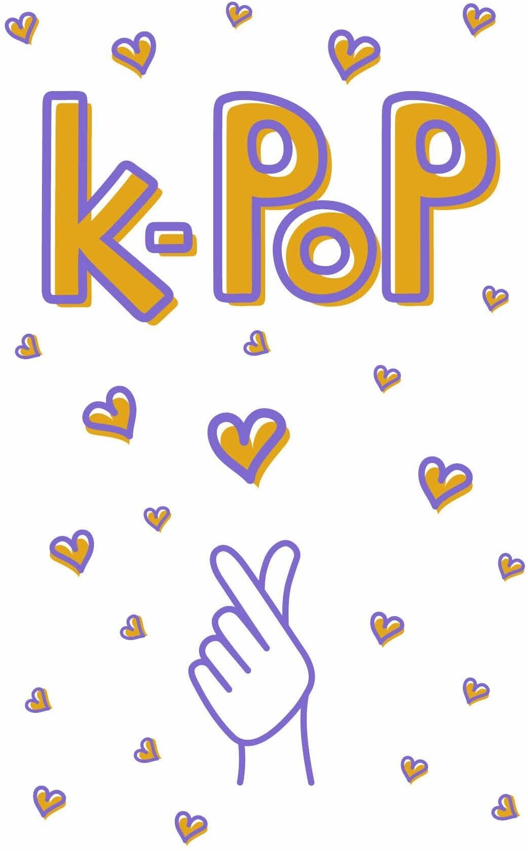 Блокнот K-POP Твой яркий проводник в корейскую культуру! (А5, мяг, белый)