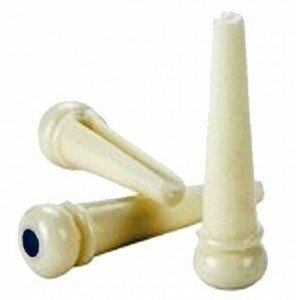 Струнодержатель шпилька для бриджа Dunlop HE216W WHT