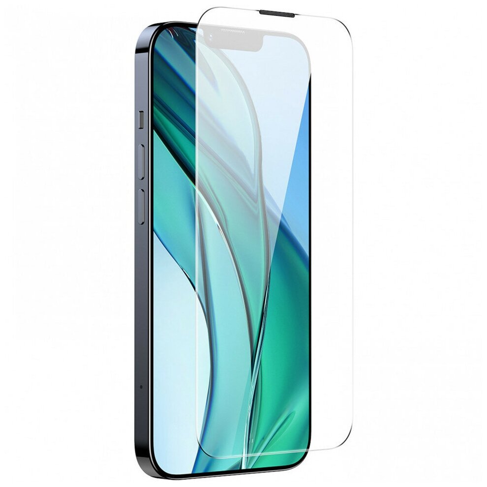 Baseus стекло iPhone 14 Plus/13 Pro Max, Corning glass (Dust-proof) Transp (1 pc) +EasyStick