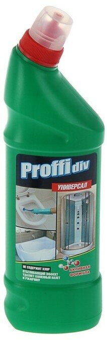 Гель для чистки сантехники Proffidiv "Универсал", 750 мл (00-00000407)