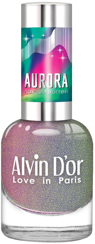 Alvin D'or, Лак для ногтей Aurora тон 20 ночная aurora