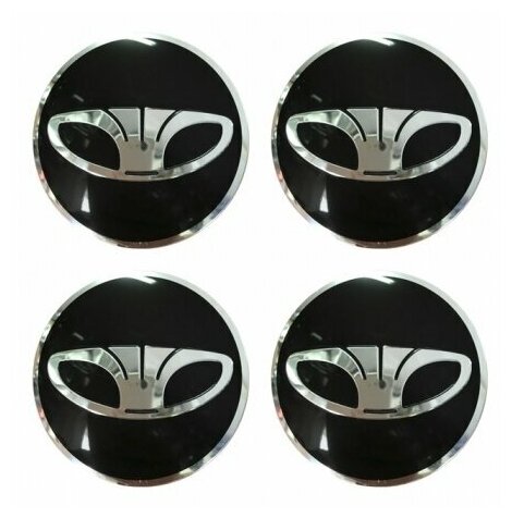 Наклейки на колесные диски Деу / Наклейки на колесо / Наклейка на колпак / Daewoo D-70 mm