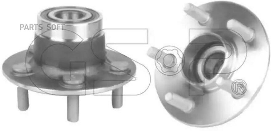 9228011 GSP Ступица с подшипником CHRYSLER SEBRING 00-/DODGE STRATUS зад. с ABS.