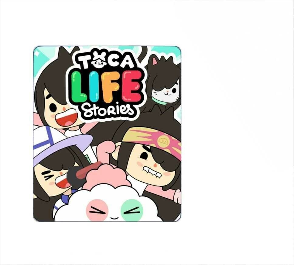 Коврик для мыши MIGOM с принтом "Тока Бока, Toca Boca" - 7