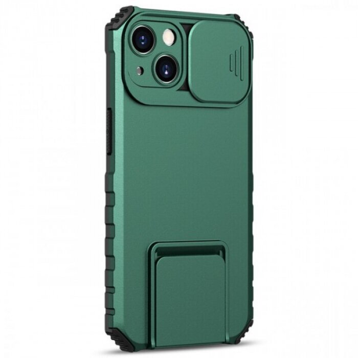CamShield Holder Противоударный чехол-подставка для iPhone 14 с защитой камеры