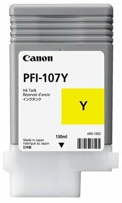 Картридж струйный Canon PFI-107Y (6708B001) жел. для iPF680/685/780/785, 397842