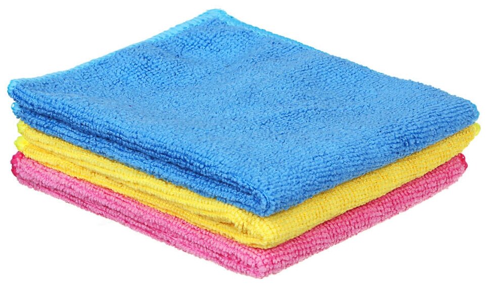 Набор салфеток универсальных из микрофибры VETTA 25×30 2 шт.