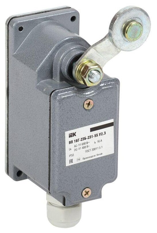 Выключатель концевой ВП 16Г-23Б-231-55 У2.3 1з+1р IP55, IEK KV-1-16-1 (10 шт.)