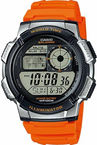 Наручные часы CASIO, серебряный