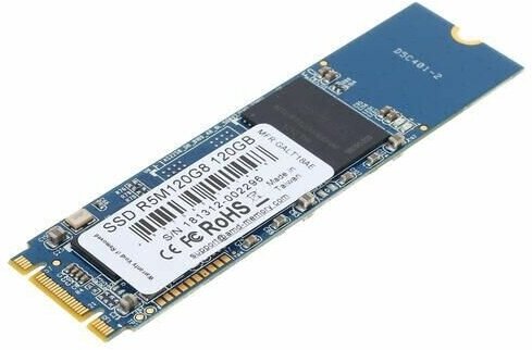120 ГБ SSD M.2 накопитель AMD Radeon R5 Series (R5M120G8)
