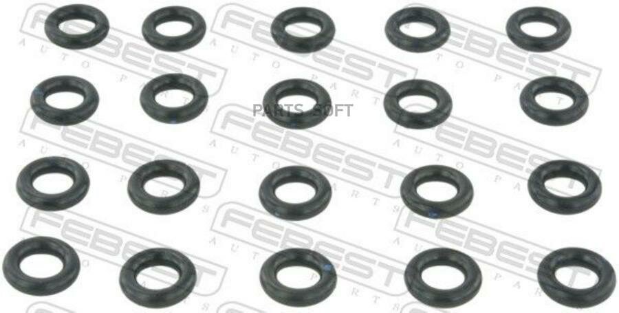 FEBEST MCP-004-PCS20 кольцо уплотнительное форсунки впрыска топлива (20 шт. в уп./цена за упаковку) MITSUBISHI LANCER CY ()
