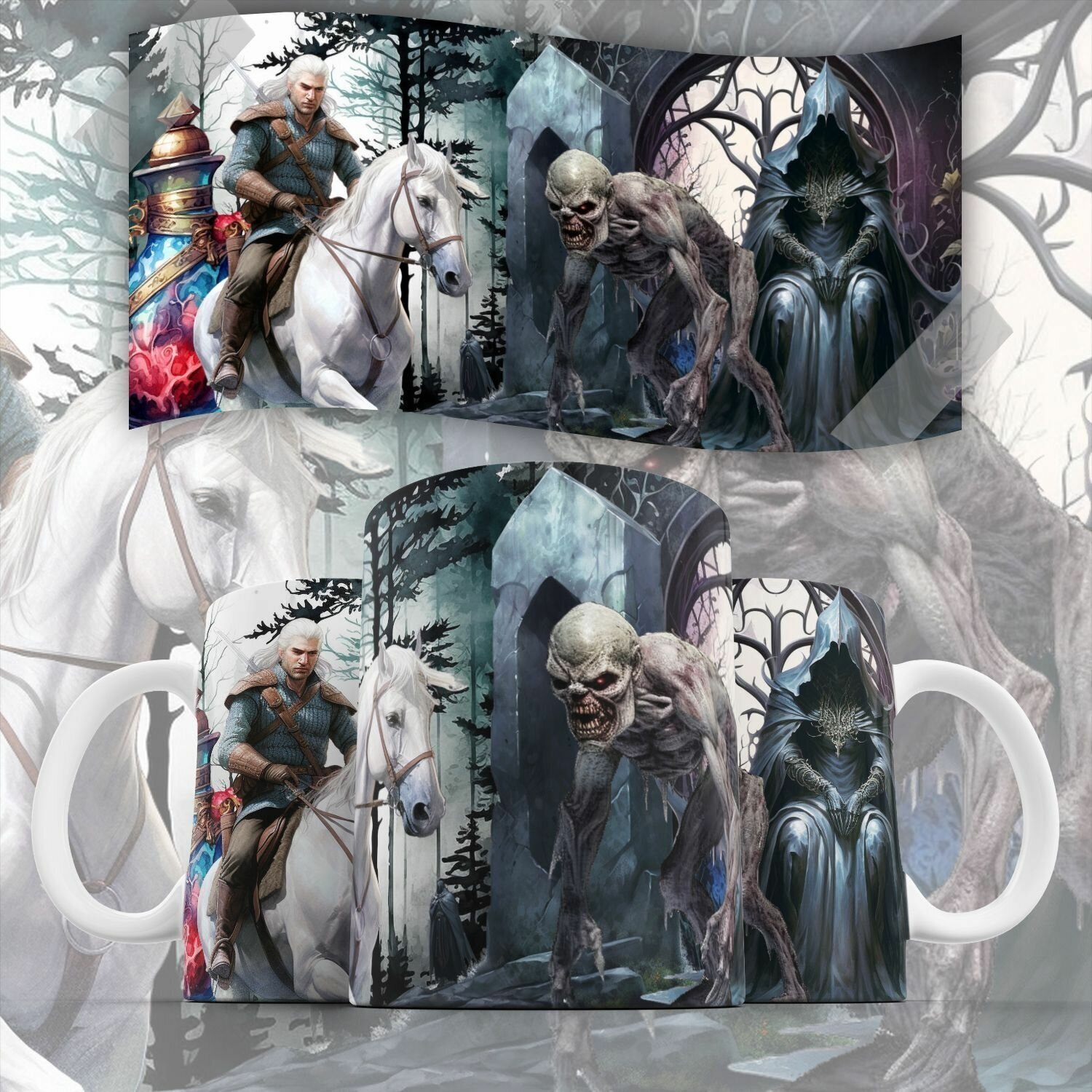 Кружка "The Witcher / Ведьмак" Forte Print 330мл