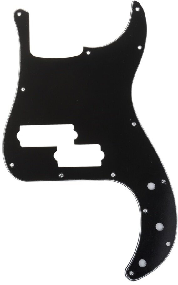 MX1396BK Защитная накладка 5-струнной бас-гитары Precision Bass Mexico, 3 слоя, черная, Musiclily