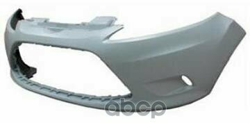 Бампер передний! под птф Ford Fiesta 08-12 EUROBUMP арт. FOR07FI023T