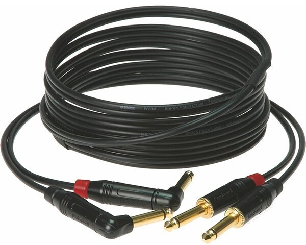 Кабель коммутационный Klotz KMPR0300 KeyMaster, 3м (прямой-угловой)