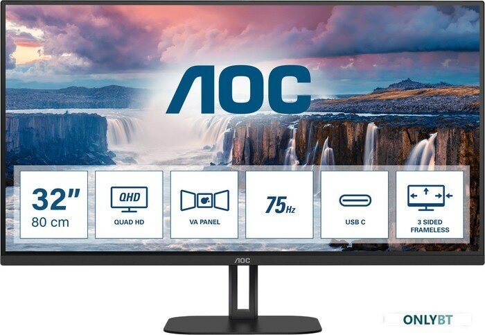 Монитор AOC Q32V5CE/BK