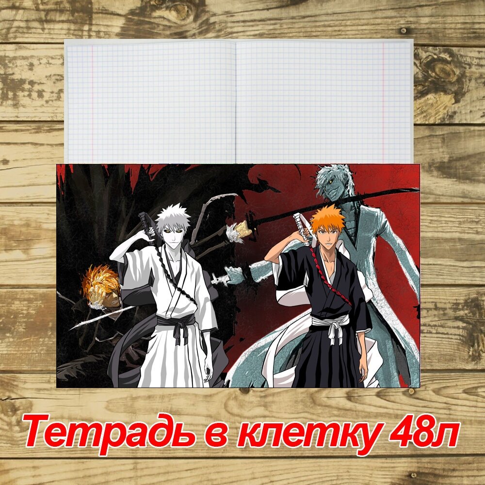 Тетрадь в клетку по аниме Bleach / Блич №1