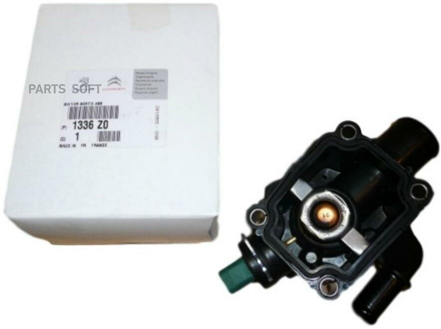 Корпус термостата PEUGEOT 1007/ 207/ 307/ CITROEN C2/ C4 Peugeot-Citroen арт. 1336Z0