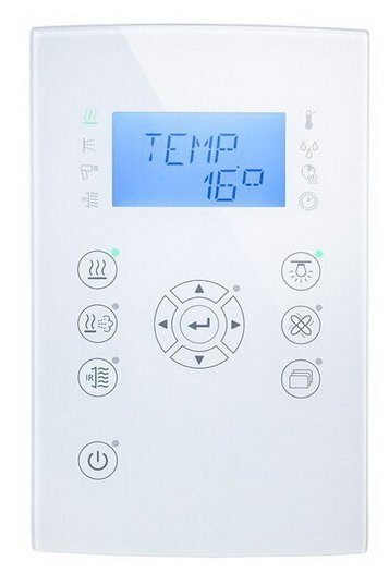 Пульт управления Fasel familyline 3000 DESIGN GLASS (для сауны)