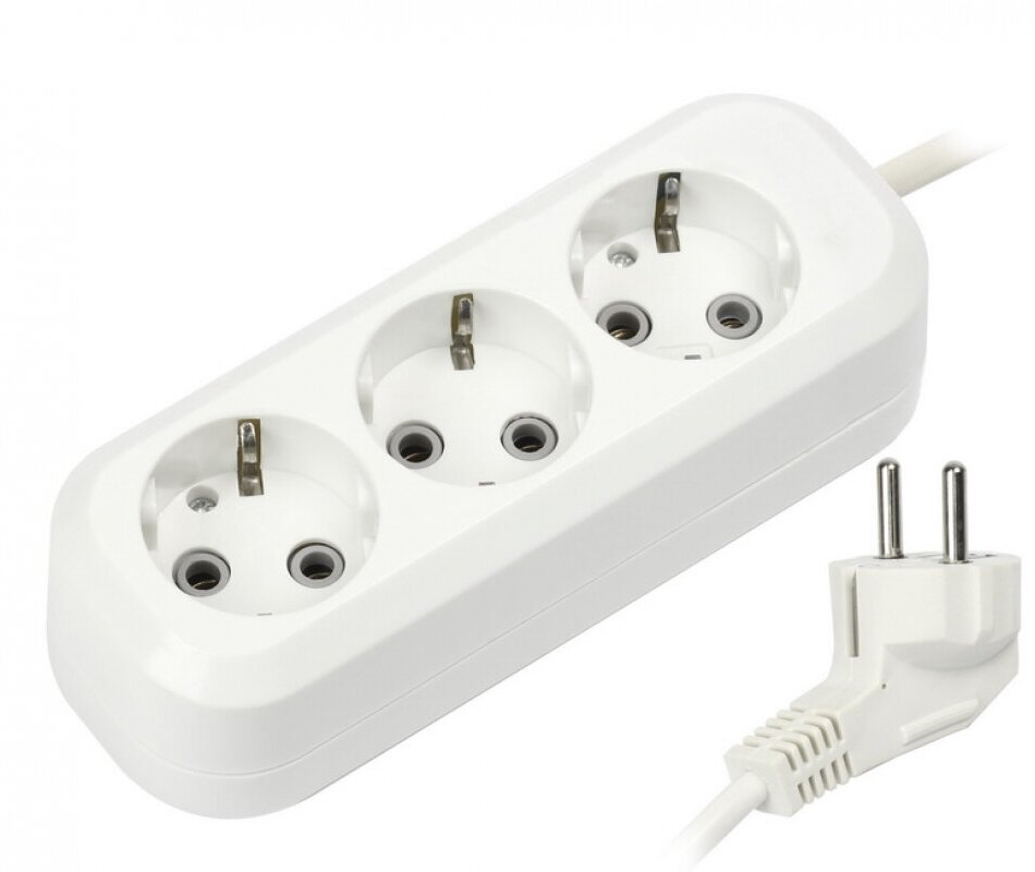 Удлинитель сетевой Smartbuy с заземлением SBE-16-3-03-Z 3 х 3,0 м