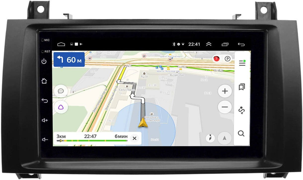 Штатная магнитола Mercedes SLK-klasse II (R171) 2004-2011 Canbox 2/32 Android 10 (GT7-RP-11-607-360) (IPS, DSP, CarPlay)
