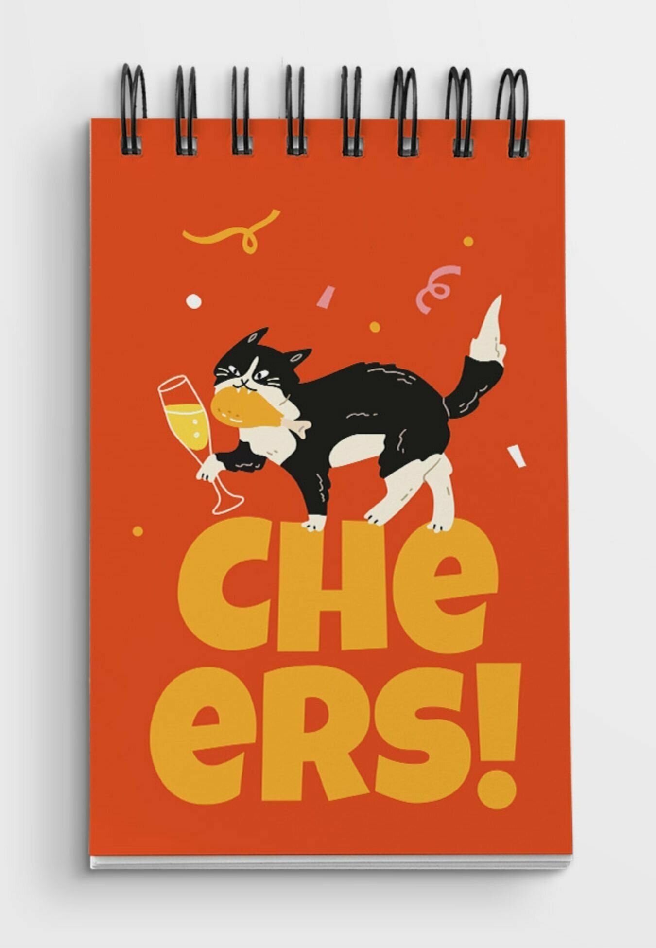 Блокнот/тетрадь А6 "Cheers"