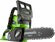Цепная пила аккумуляторная Greenworks G24CS25K2, 24V, 25 см, с АКБ 2 А/ч и ЗУ