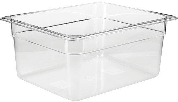 Гастроемкость без крышки (1/2) поликарбонат 8.9л