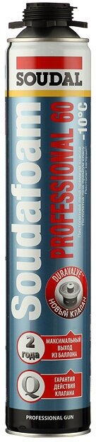 Пена монтажная профессиональная Soudal Professional 60 зимняя 750 мл