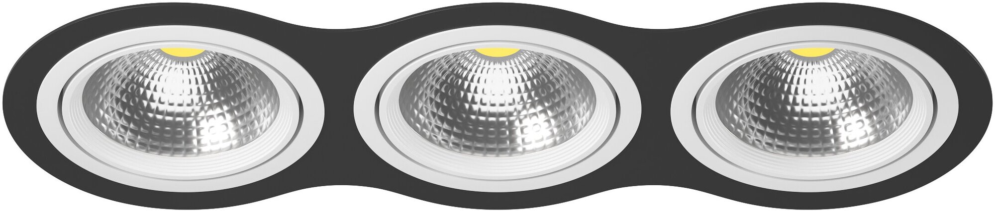 Комплект из светильника и рамки Intero 111 Lightstar i937060606
