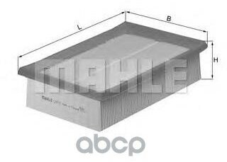 Фильтр воздушный Mahle/Knecht арт. LX618