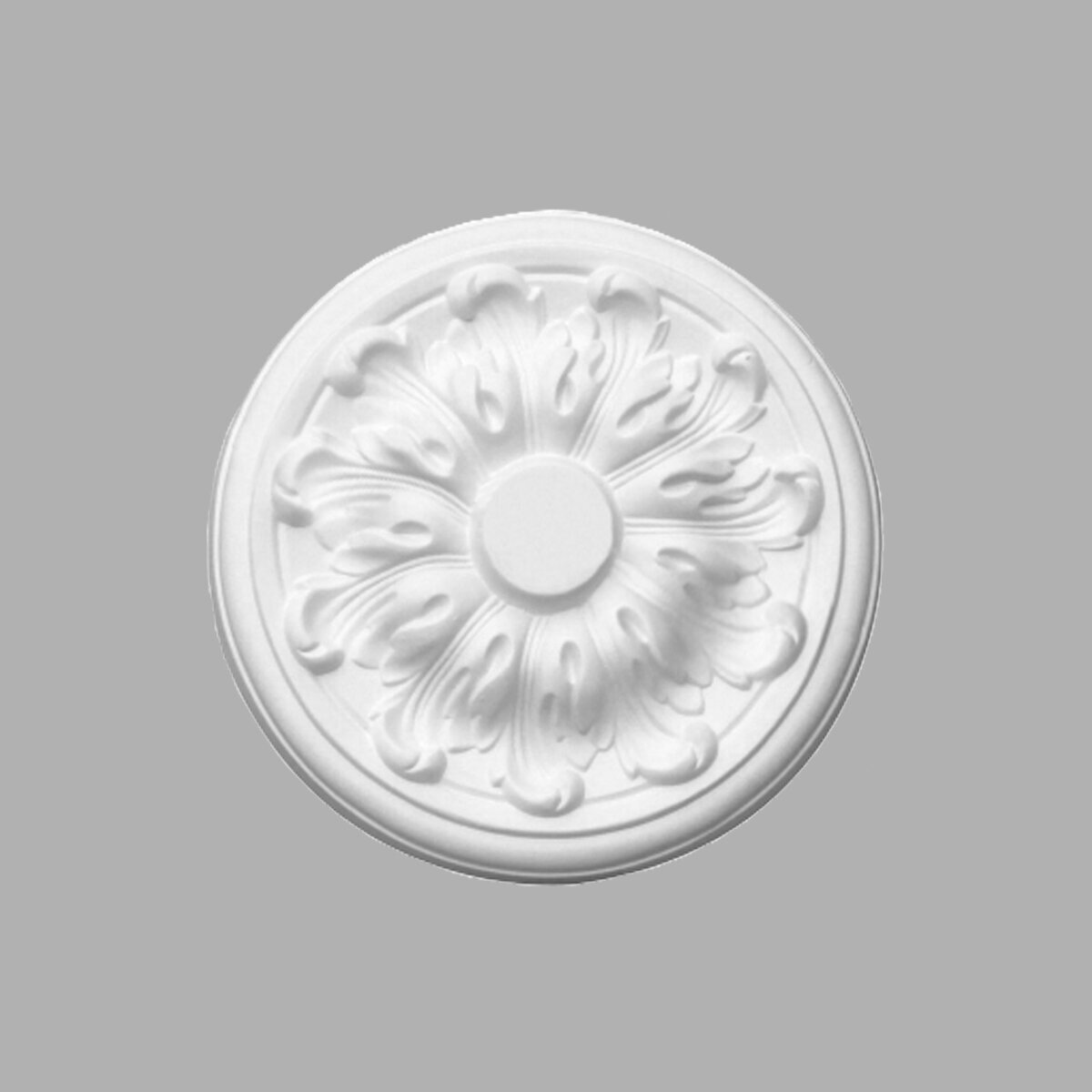 Розетка потолочная DECOMASTER 80201 (d нар. 200, d вн. 40, h=35мм)